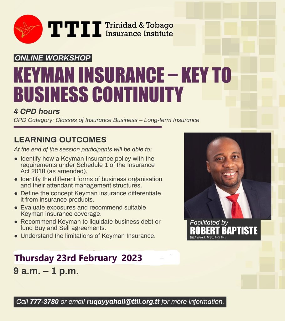 Keyman Insurance – Key to Business Continuity – TTII