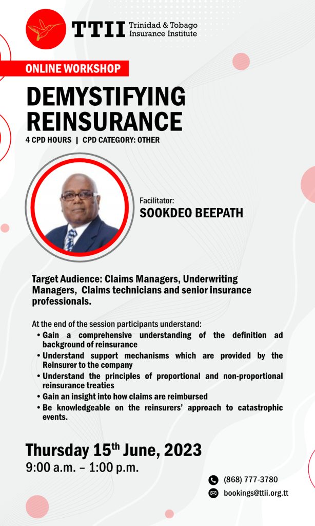 Demystifying Reinsurance – TTII Demystifying Reinsurance – TTII
