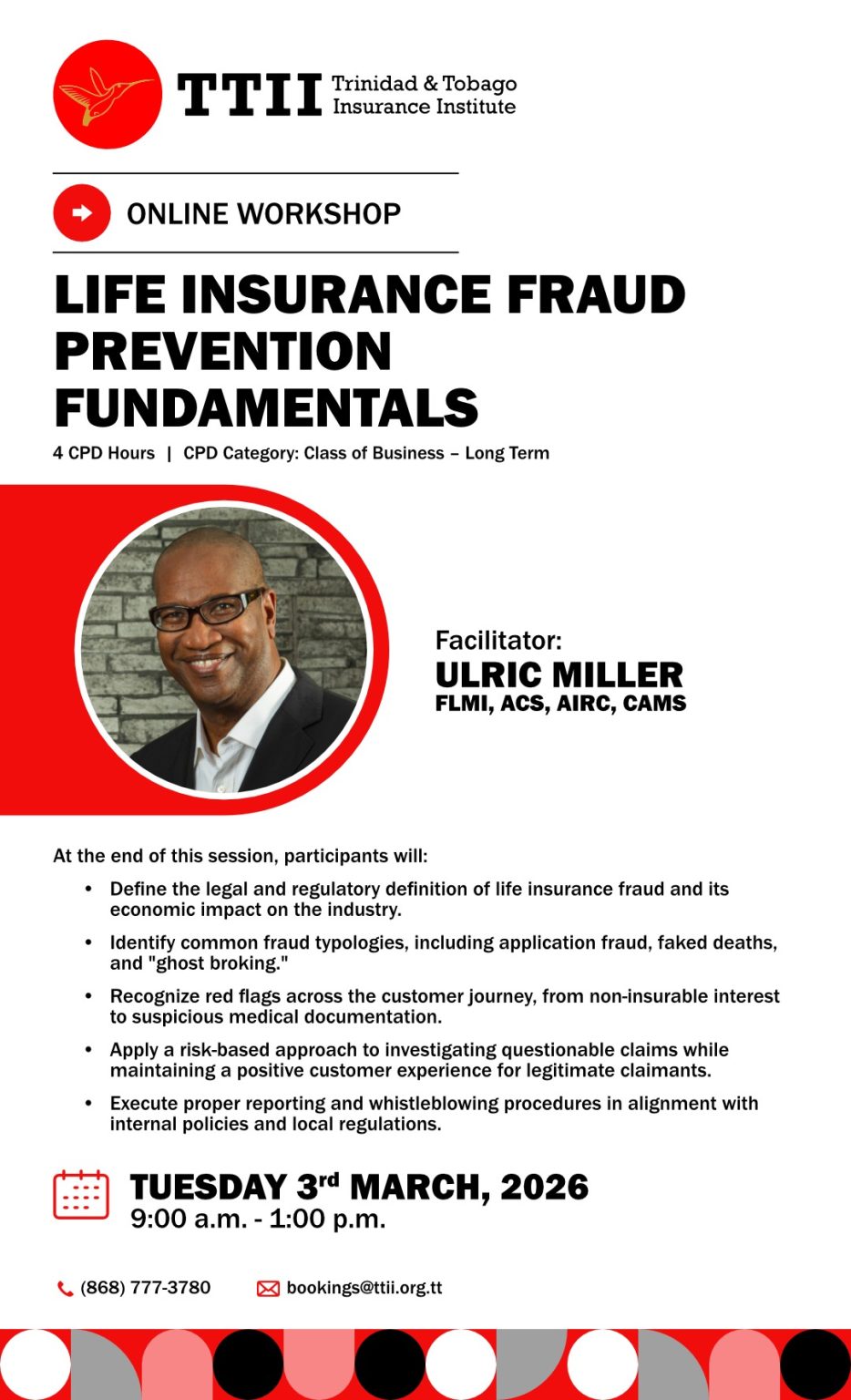 Life Insurance Fraud Prevention Fundamentals – TTII